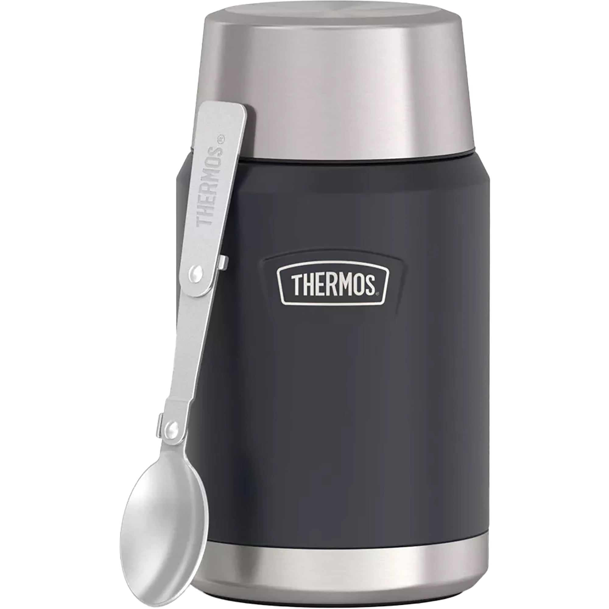 Thermos Stainless Steel Insulated Food Jar with Spoon, 24oz, Graphite ...