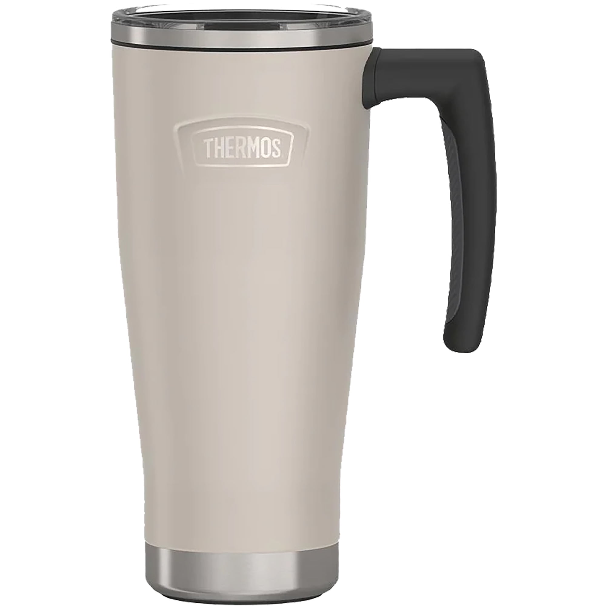 Thermos Stainless Steel Mug w/ Slide Lock Lid, Sandstone, 18 oz ...