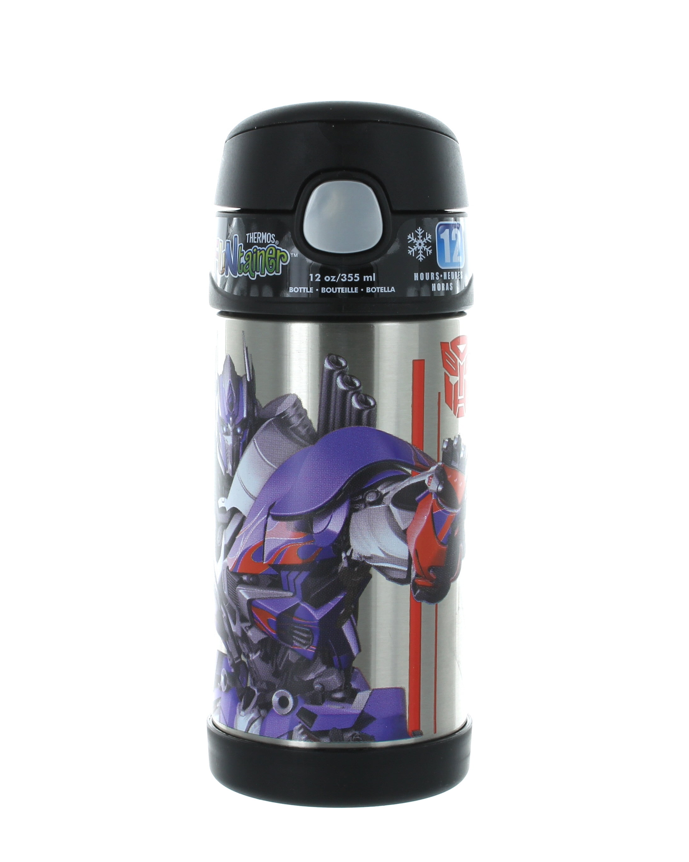 Thermos Transformers Funtainer 12oz Insulated Bottle With Straw ...
