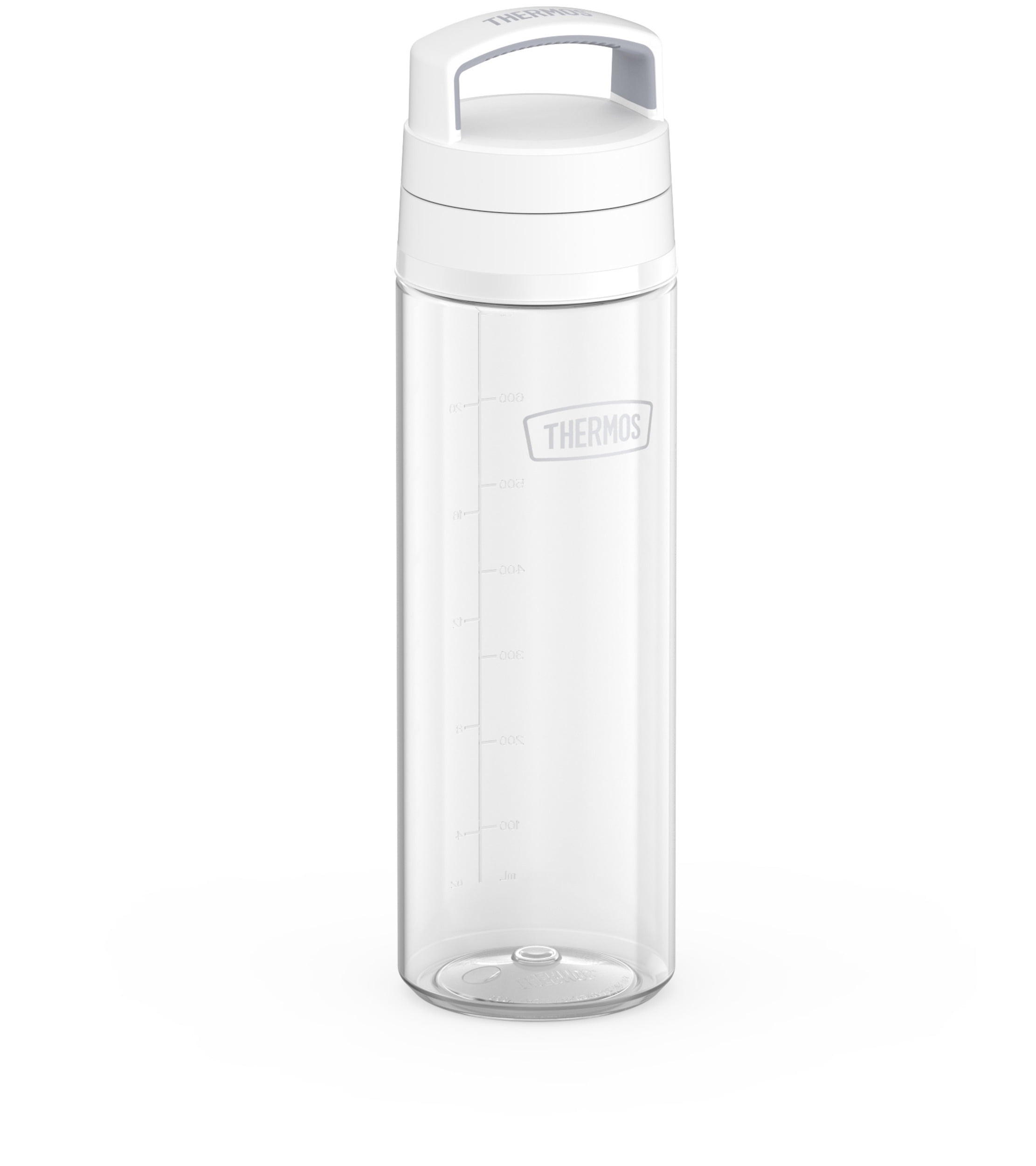 Thermos Tritan Water Bottle with Screw Top Twist Lid, 26oz, Clear ...