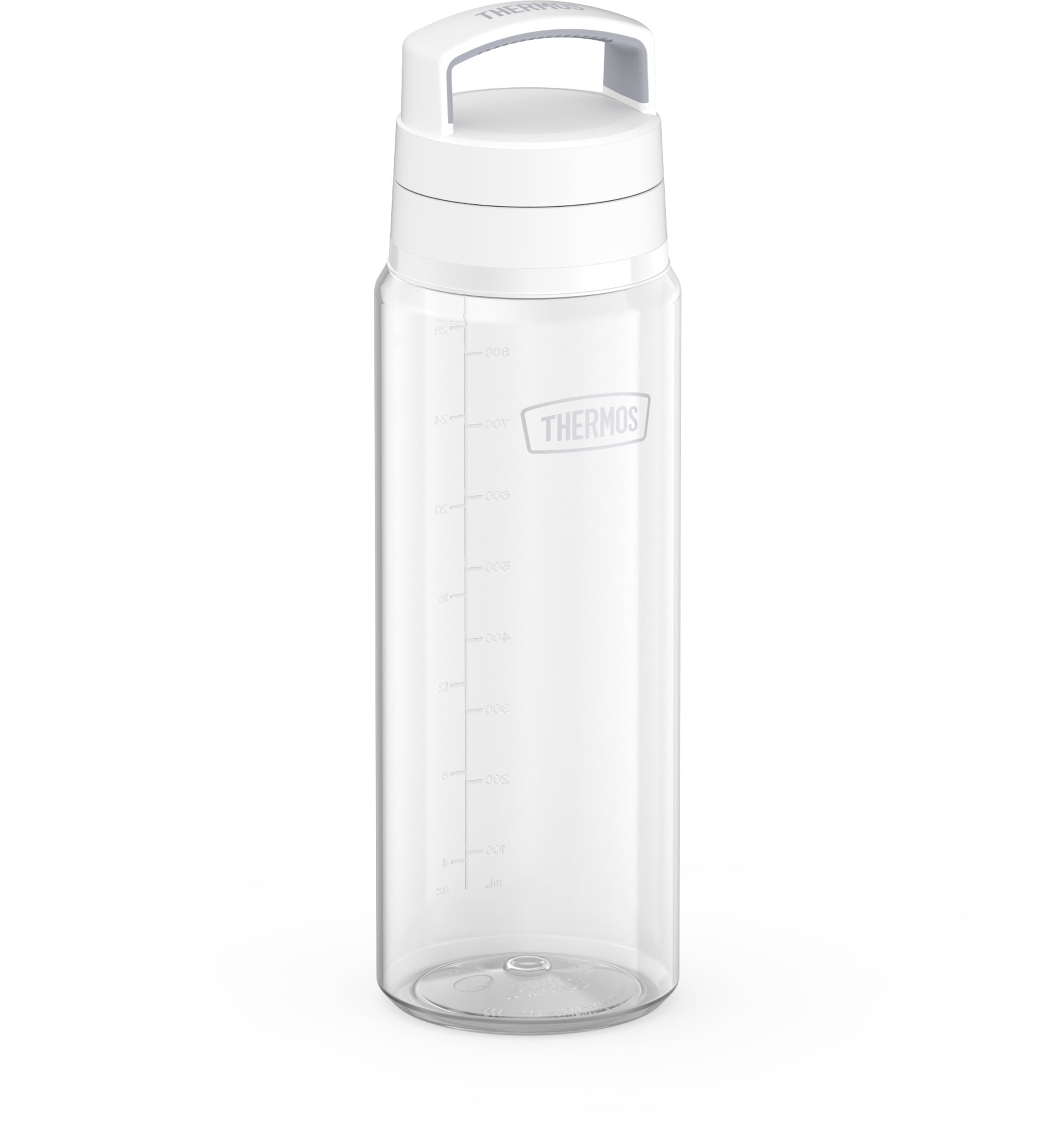Thermos Tritan Water Bottle with Screw Top Twist Lid, 32oz, Clear ...