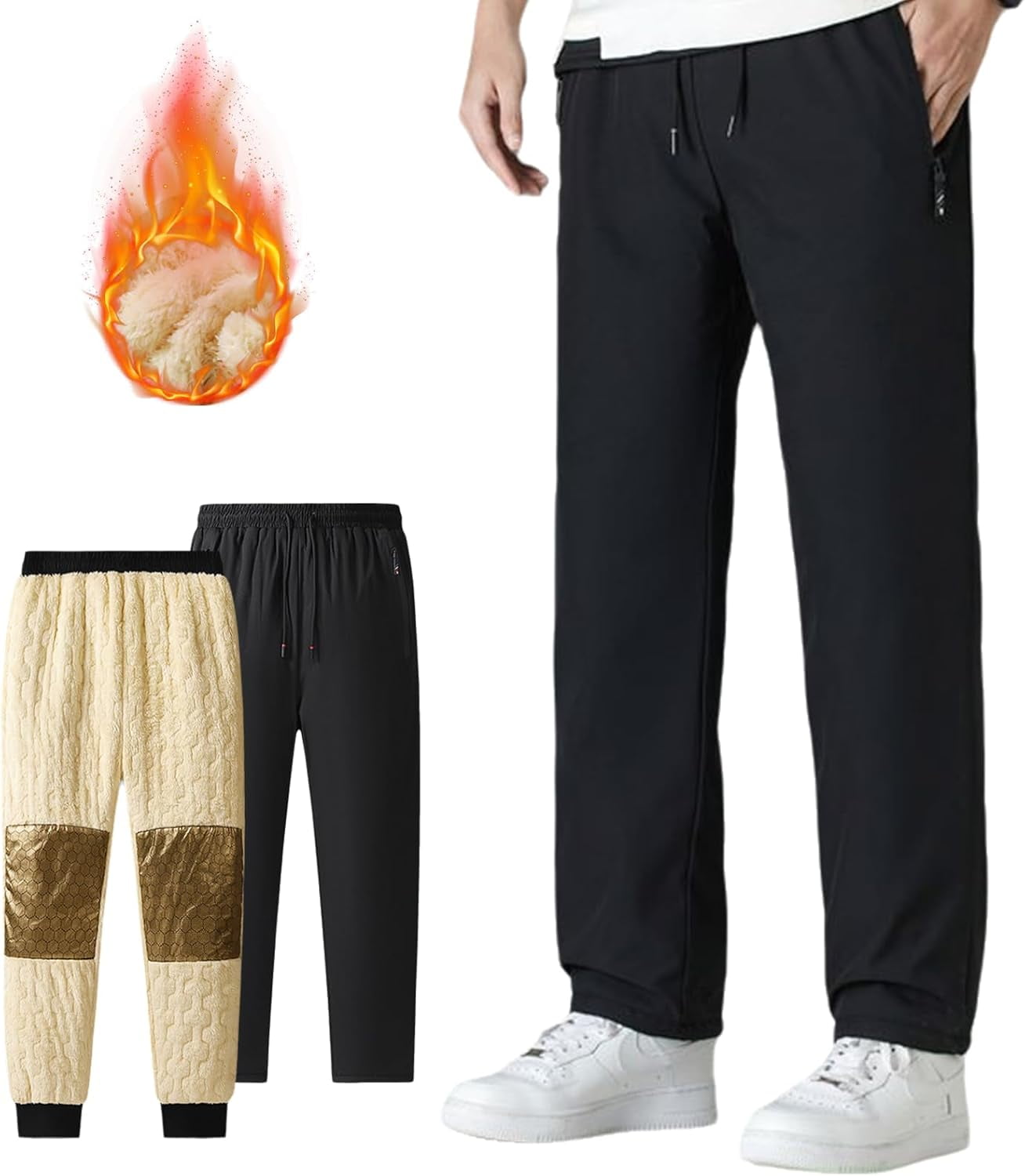 Thermoseal - Waterproof & Windproof Thermal Pants,Fleece Lined Pants ...