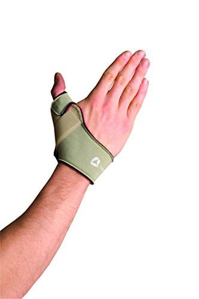 Thermoskin Flexible Thumb Left Splint, Beige, Large (85263) - Walmart.com