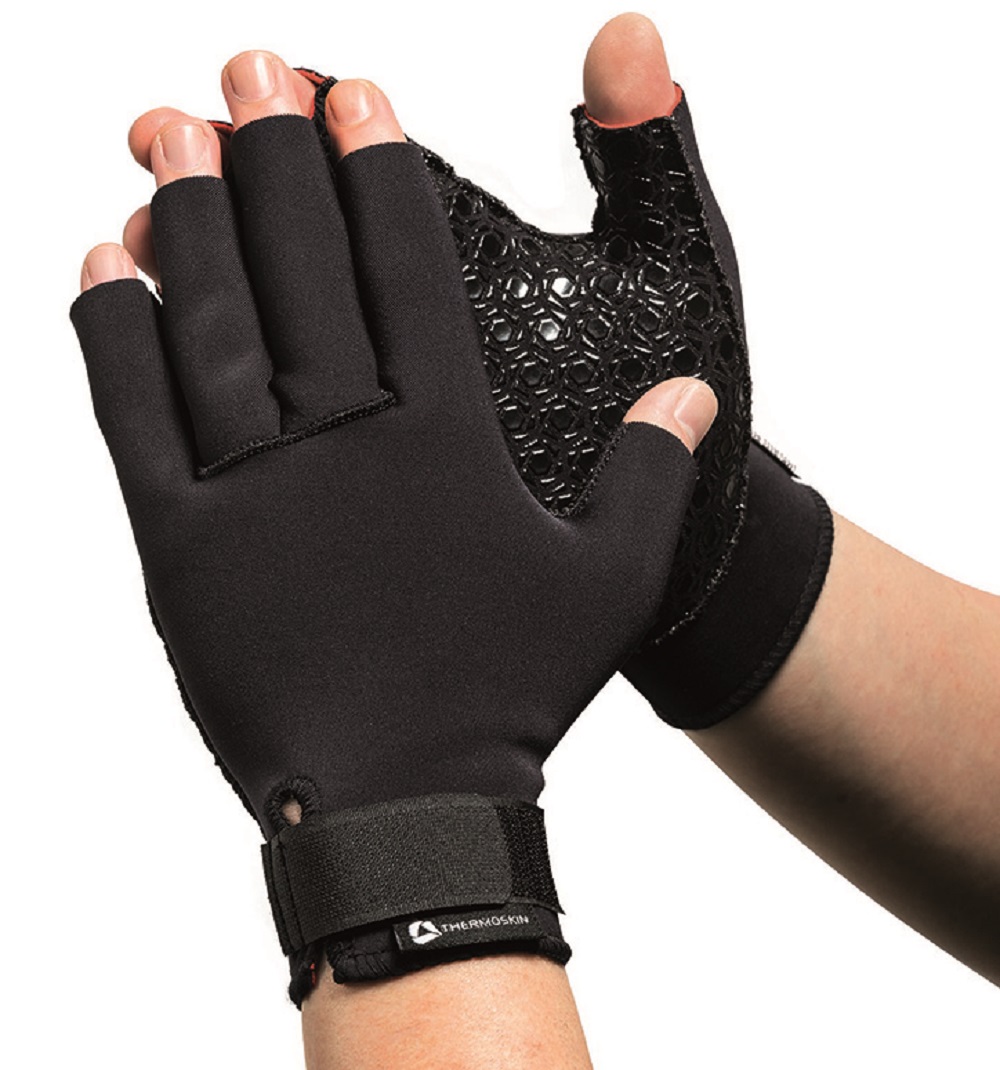 Thermoskin Pain Relieving Compression Arthritis Gloves, Sold as a Pair ...