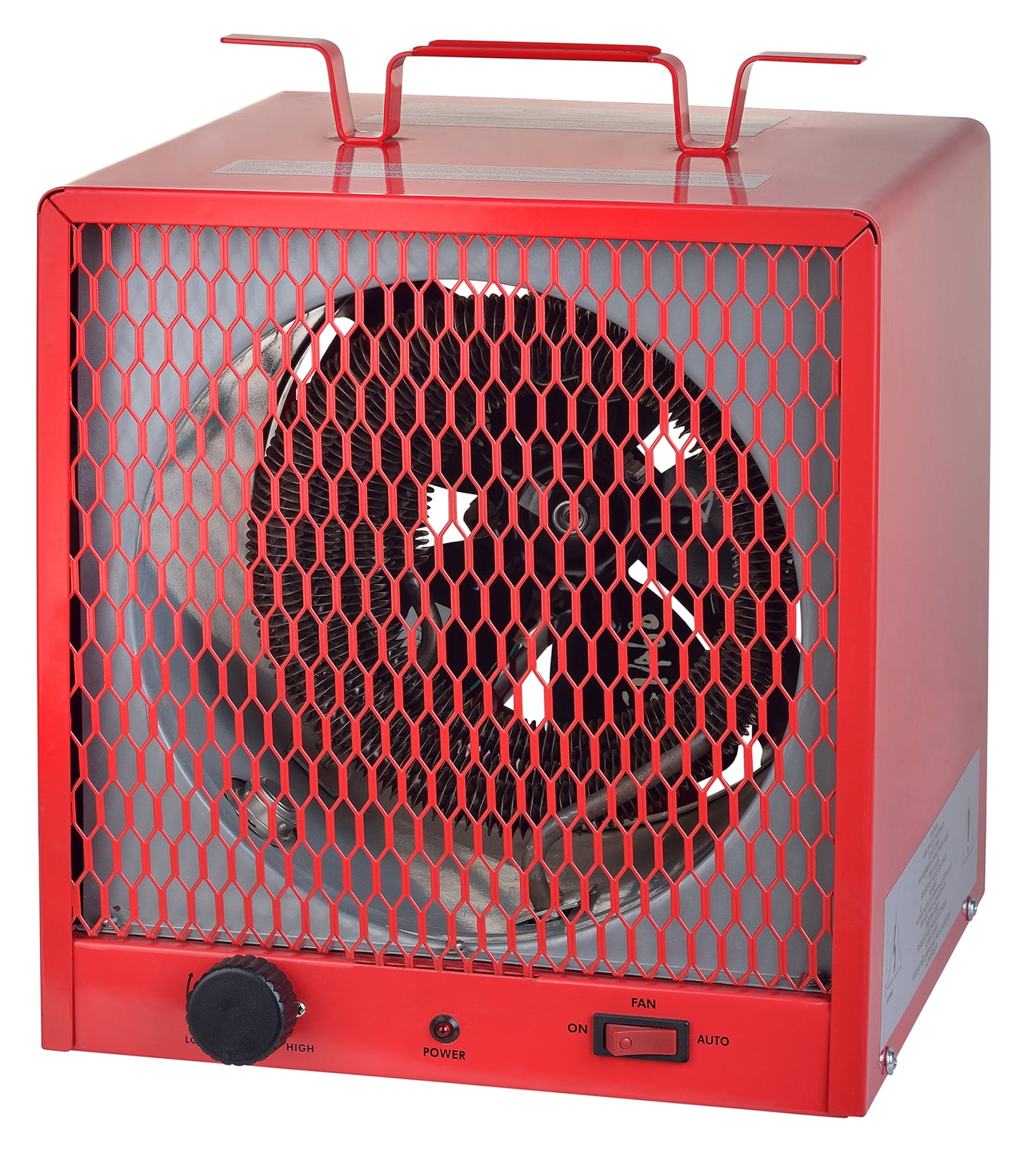 Thermosphere SHAG-L03F 5600 Watt Red Heavy Duty Heater With Enclosed ...
