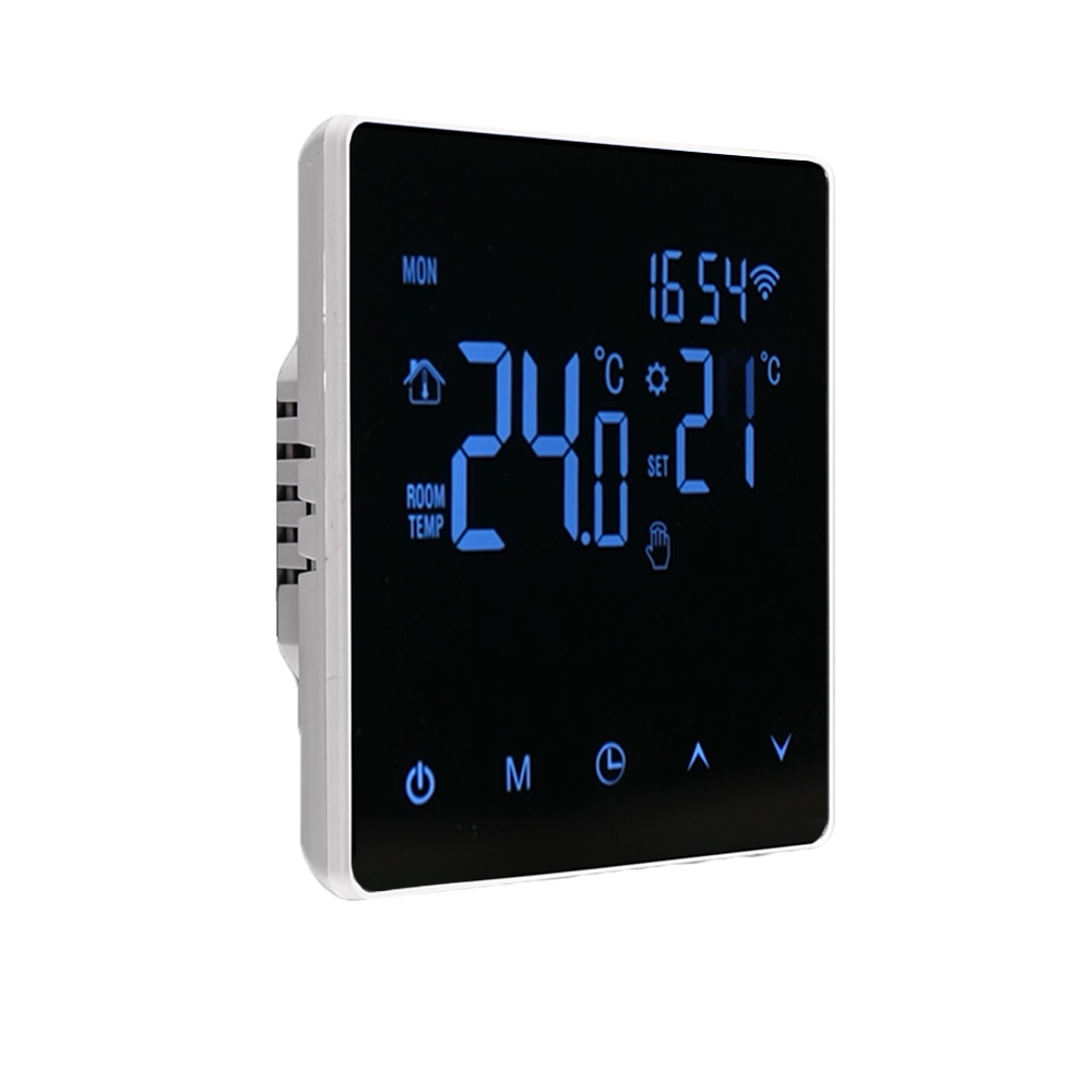 Thermostat,16a Lcd Display App Underfloor Screen Week Office Display ...
