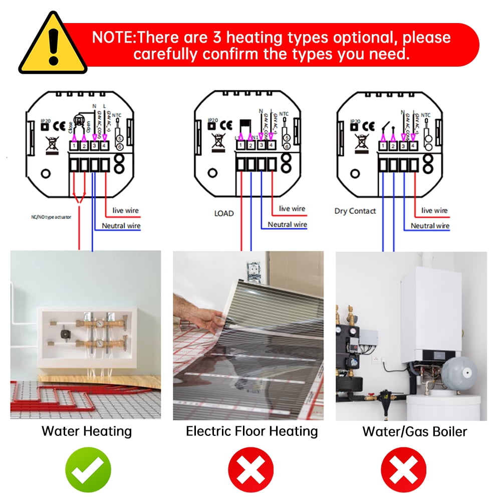Thermostat,Display Screen Temperature Display Screen Meter Screen 110 ...