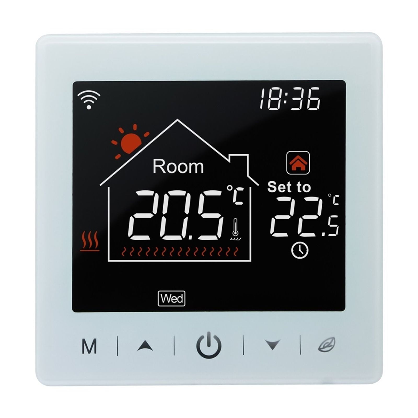 Thermostat For Gas Boiler, Floor Heating Tuya Smart Room Temperature ...