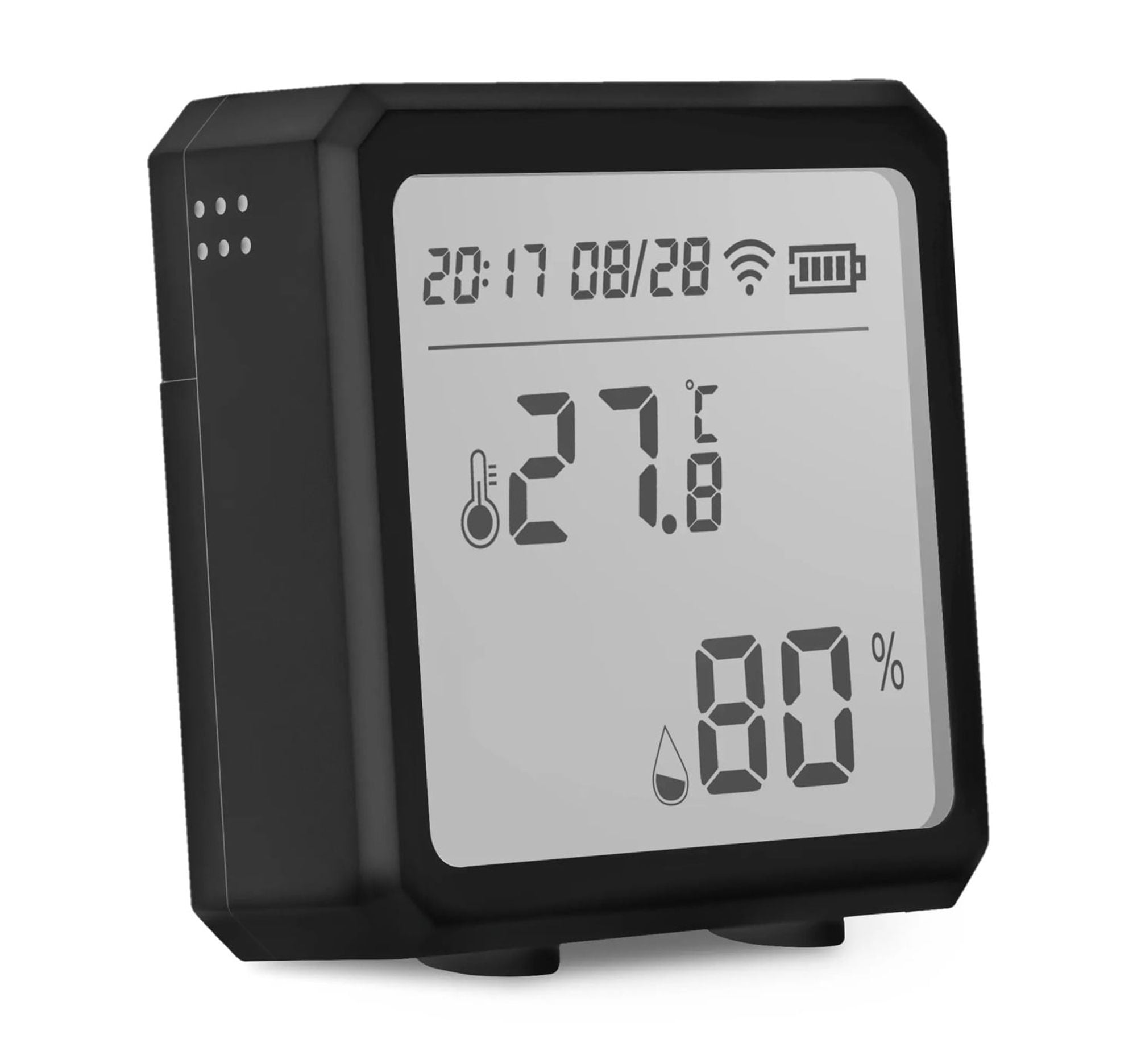 Thermostat Hygrometer Sensor LCD Display Humidity Temperature Detection ...
