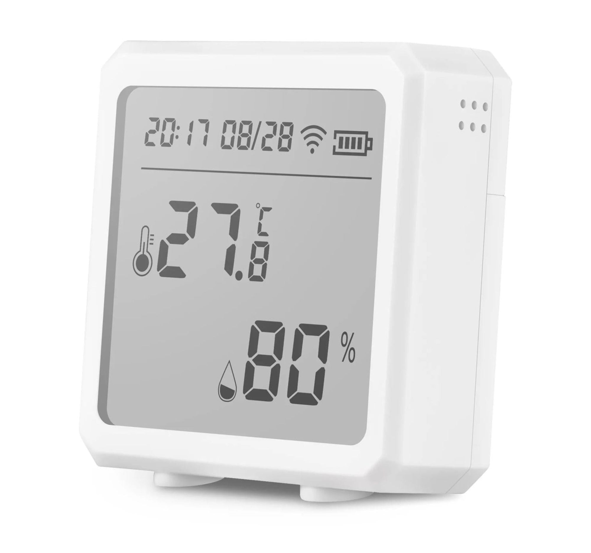 Thermostat Hygrometer Sensor LCD Display Humidity Temperature Detection ...