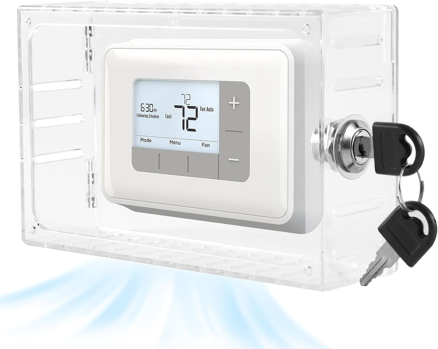 Thermostat Lock Box,Thermostat Lock Box with Key,Thermostat Guard ...