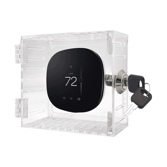 Thermostat Lock Box with Key Thermostat Cover Universal Thermostat Lock ...