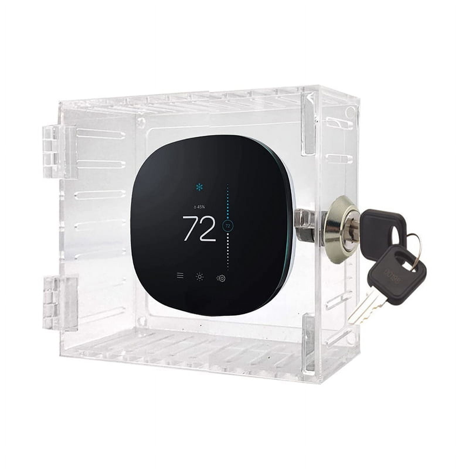 Thermostat Lock Box with Key Thermostat Cover Universal Thermostat Lock ...