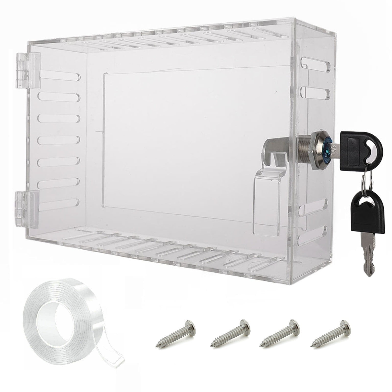 Thermostat Lock Box with Key - Walmart.com