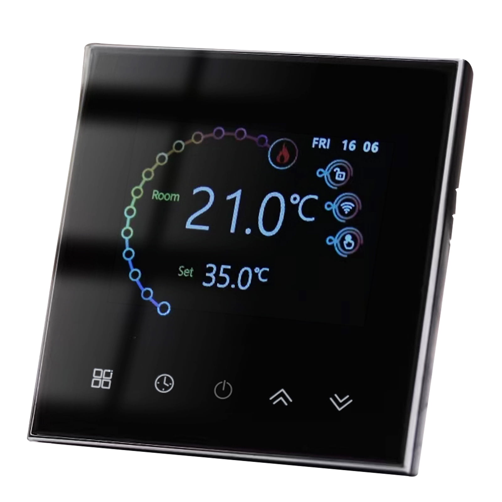 Thermostat,Temperature Compatible With Wifi Temperature Water 5a App ...