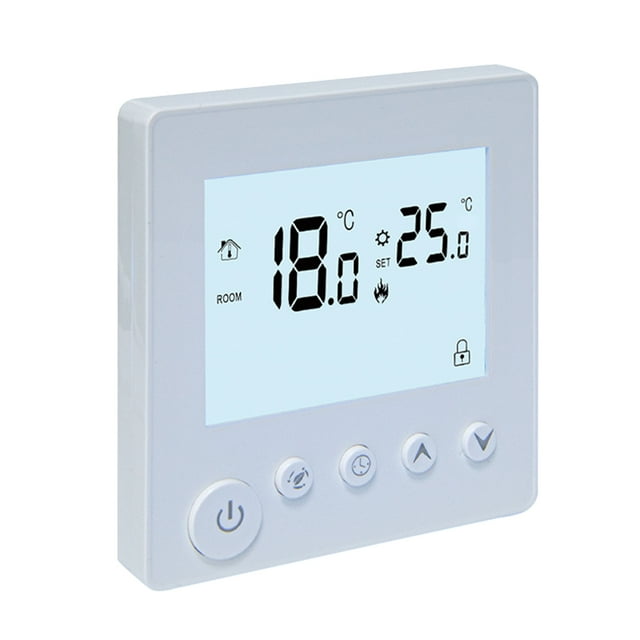 Thermostat,Temperature Manual Modes Display Week Time Indoor ...