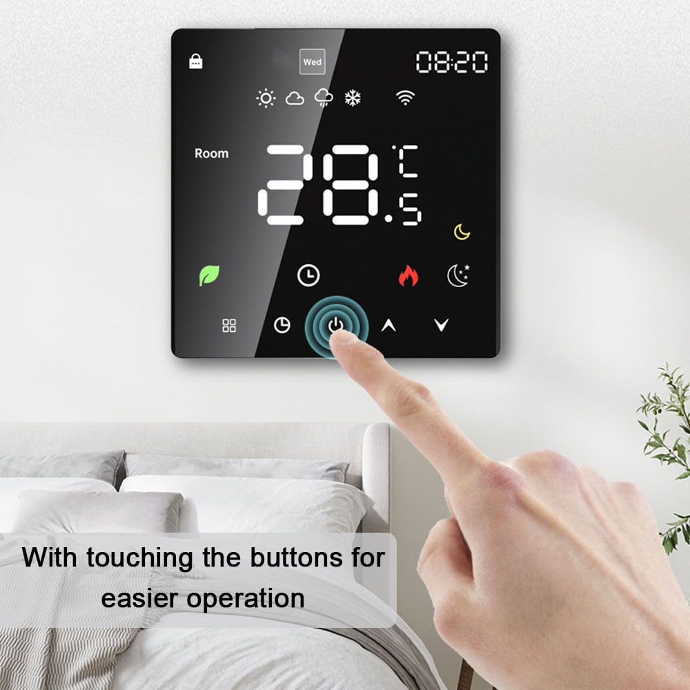 Thermostat,Temperature Water With Display Temperature Water Lcd Display ...