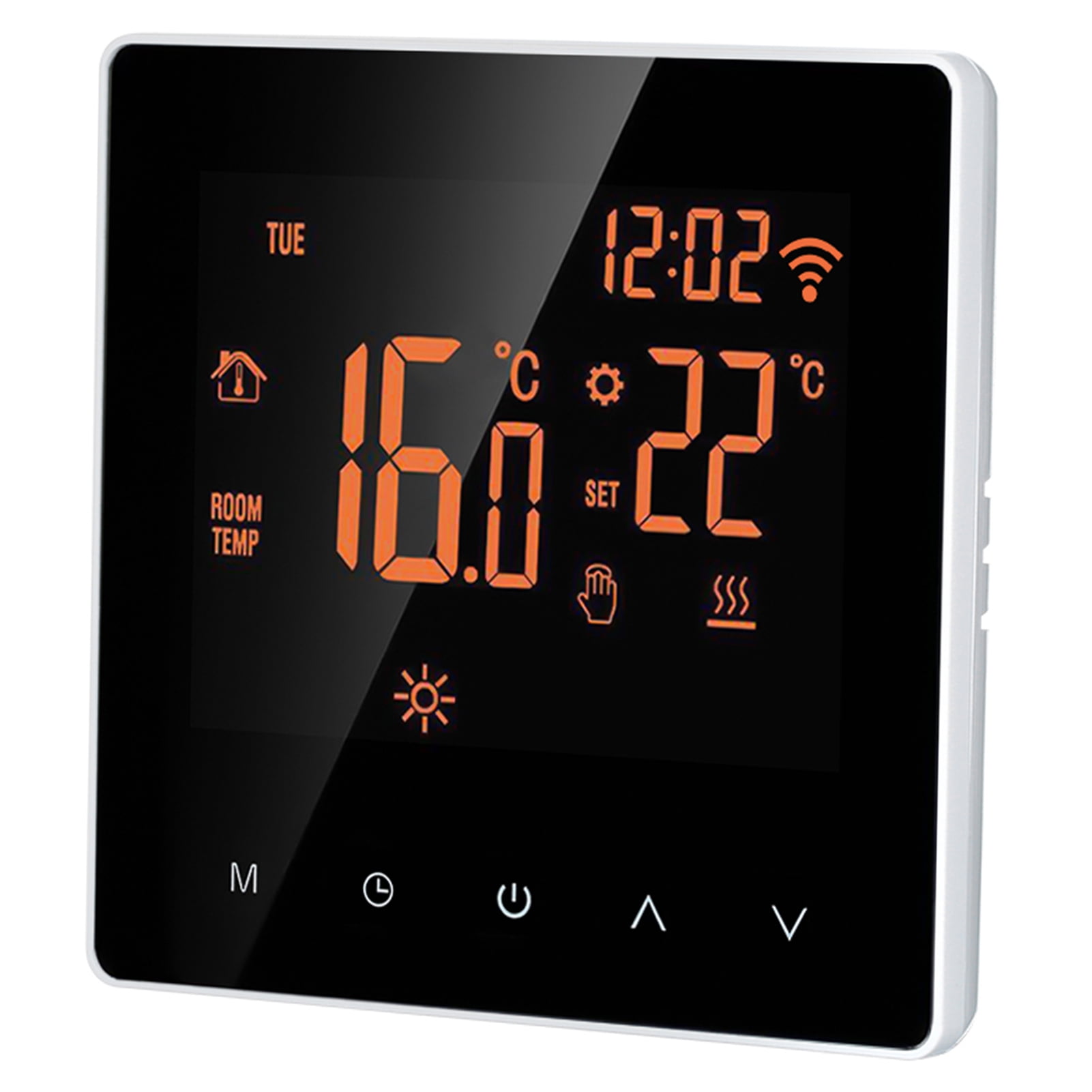 Thermostat,Wi-fi Tat Temperature Lcd Display Office 16a Floor Tat ...