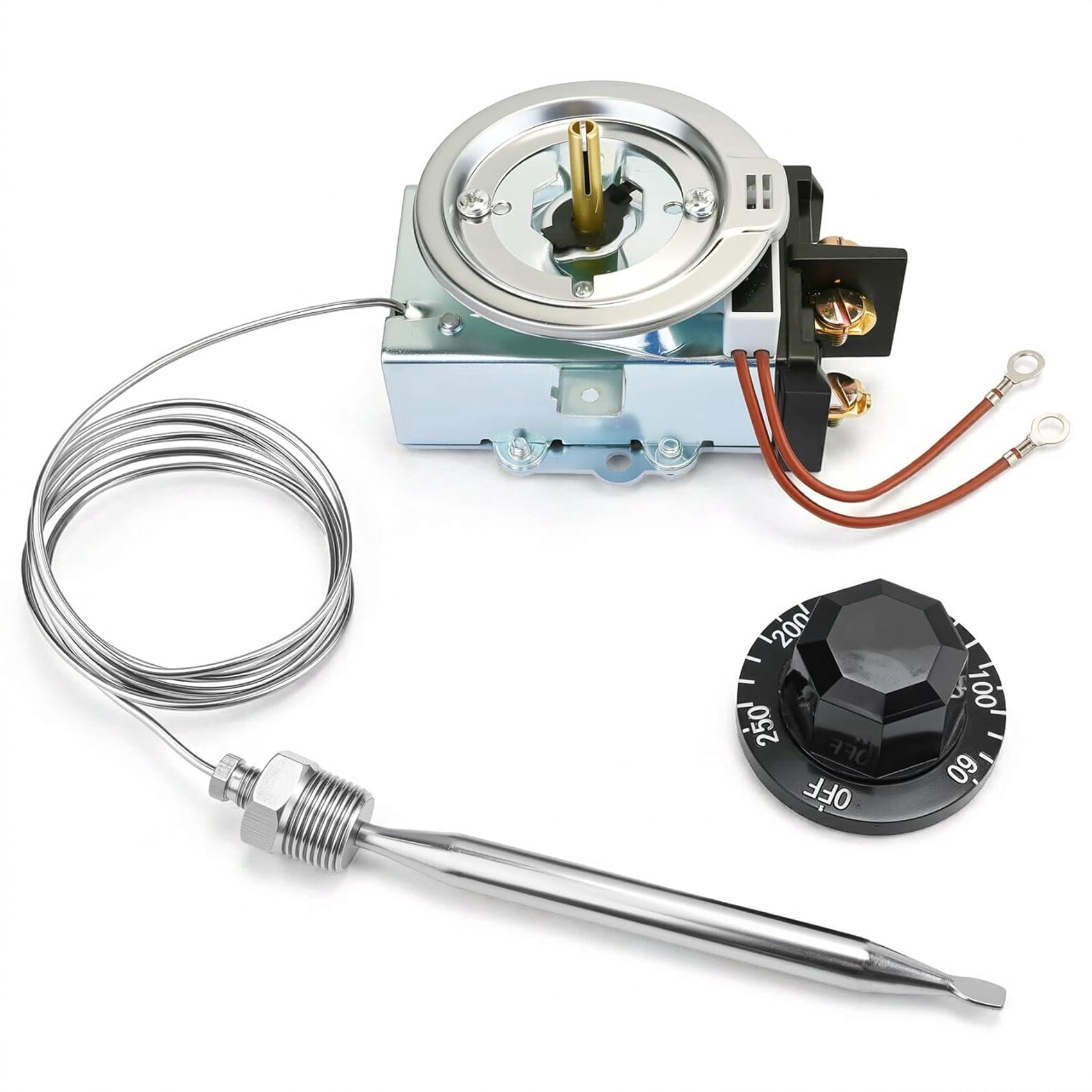 ZGRAO, Thermostat for Steam Table, 30A 125-277VAC, 60¬∞~250¬∞F ...