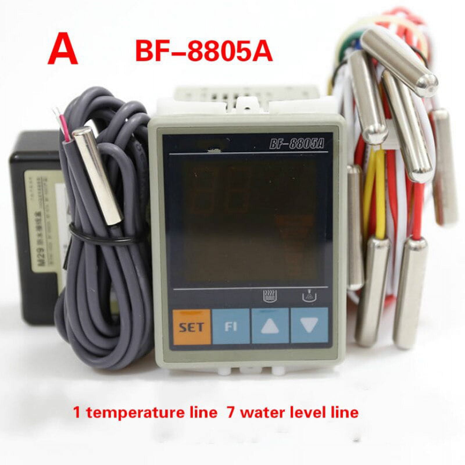Thermostat temperature controller with water level line new rail solar ...