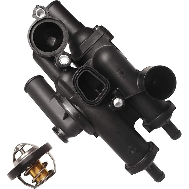 Thermostat with Housing Assembly Plastic & Metal Coolant Thermostat 902 ...