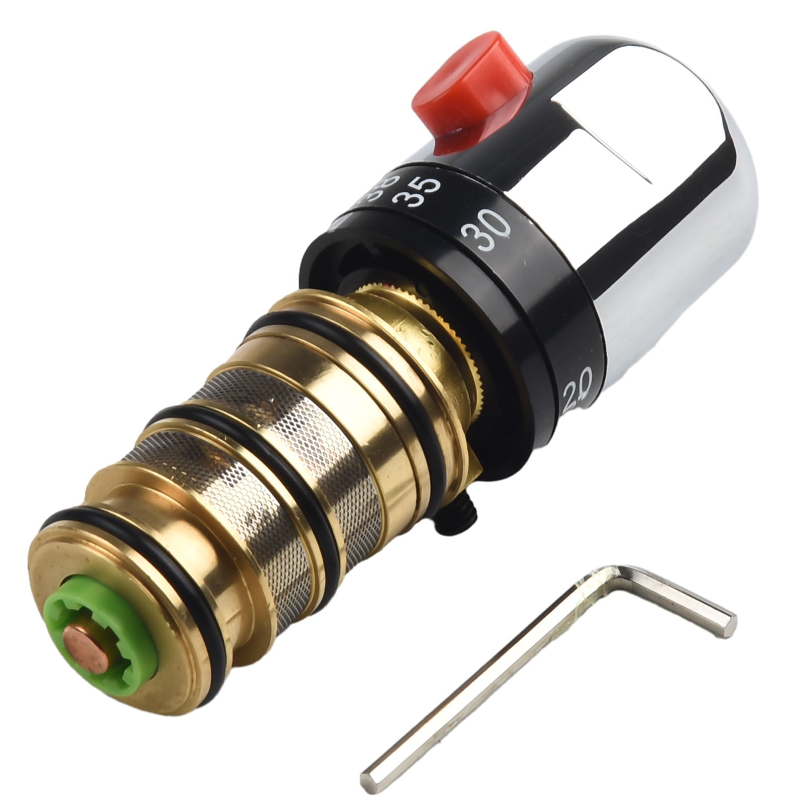 Thermostatic Cartridge Bath Shower Mixer Brass Valve Bar Repair Kit ...