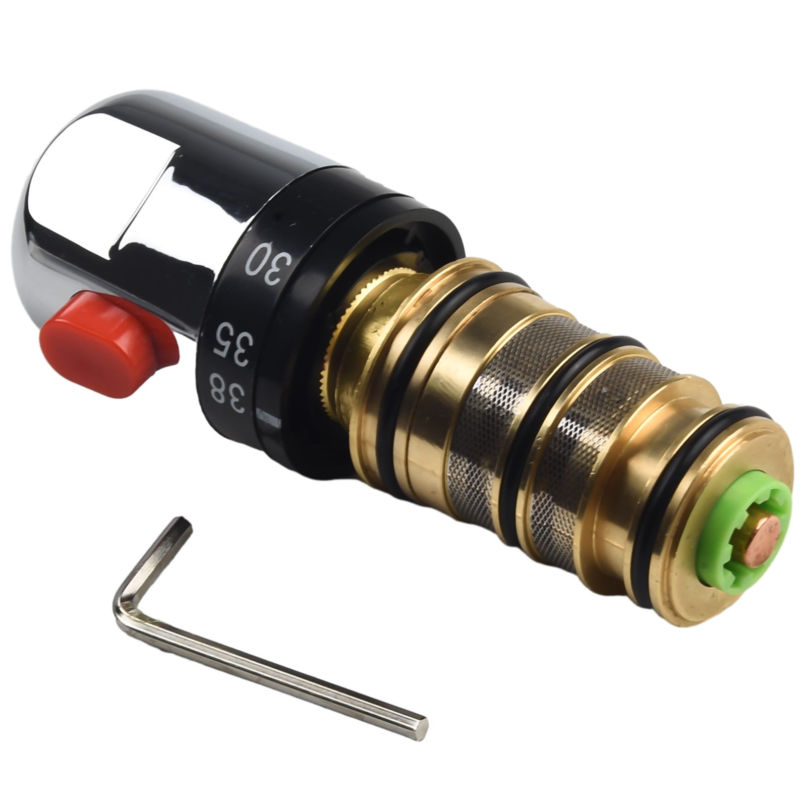 Thermostatic Cartridge Bath Shower Mixer Brass Valve Bar Repair Kit ...