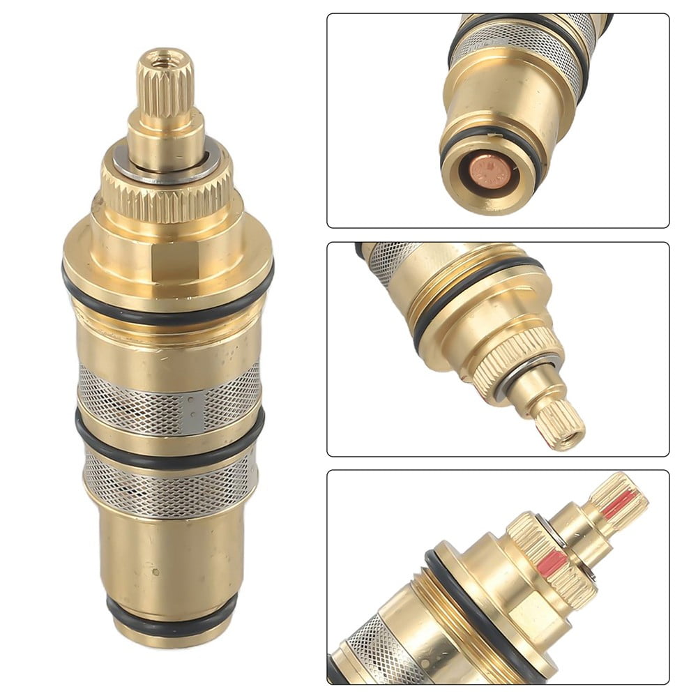 Thermostatic Cartridge Temperature Control Valve Shower Bar Mixing ...