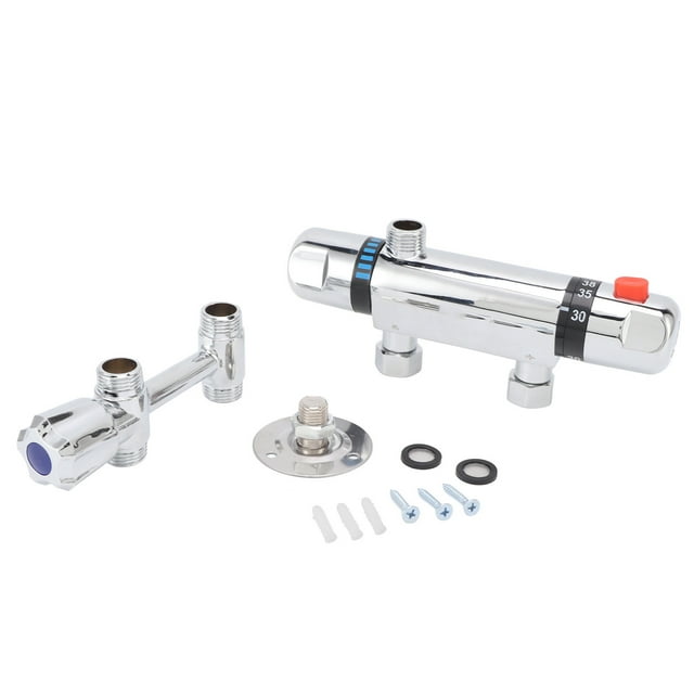 Thermostatic Mixing Valve DN15 Constant Temp Temperature Control Mixer ...