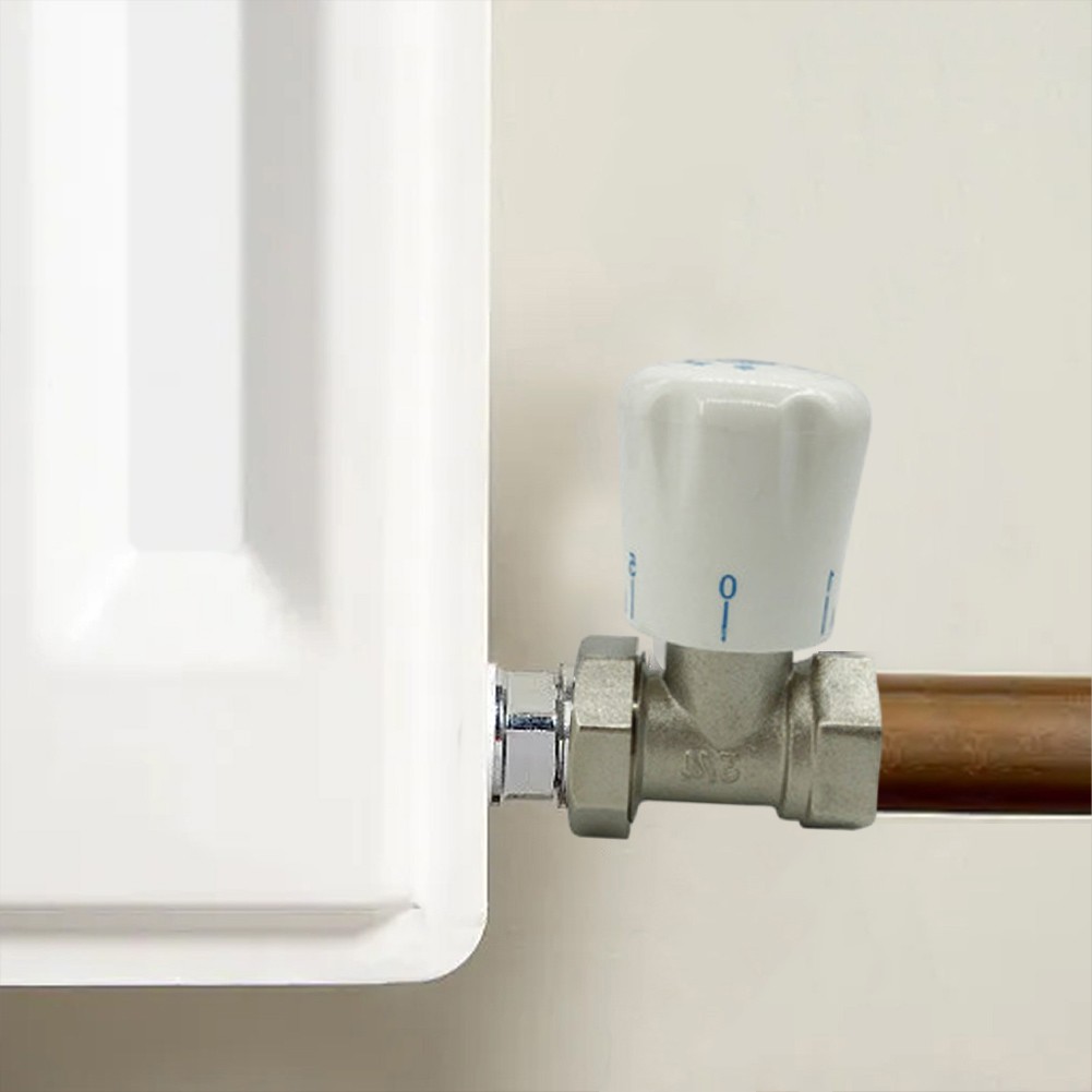 Thermostatic Radiator Valve 15Mm X 3/4\" Angle Radiator - Walmart.com