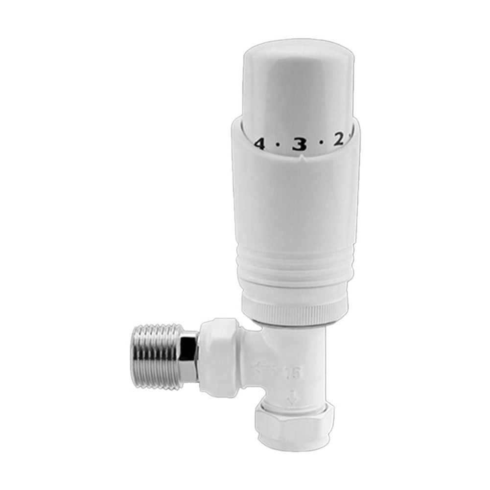 Thermostatic Radiator Valve Corner Valve Energy Saving G1/2 x 15mm ...