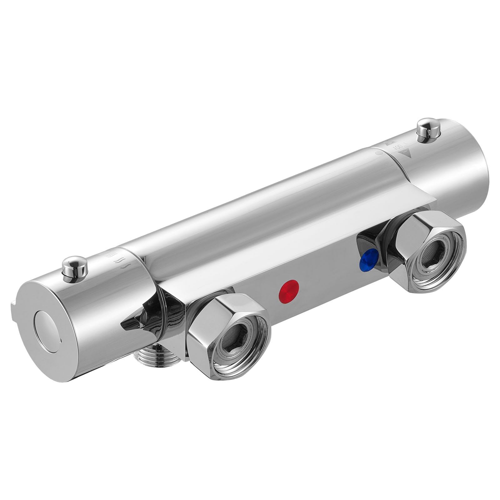 Thermostatic Shower Valve Trim Kit with Secure Lock,Chrome Plated ...