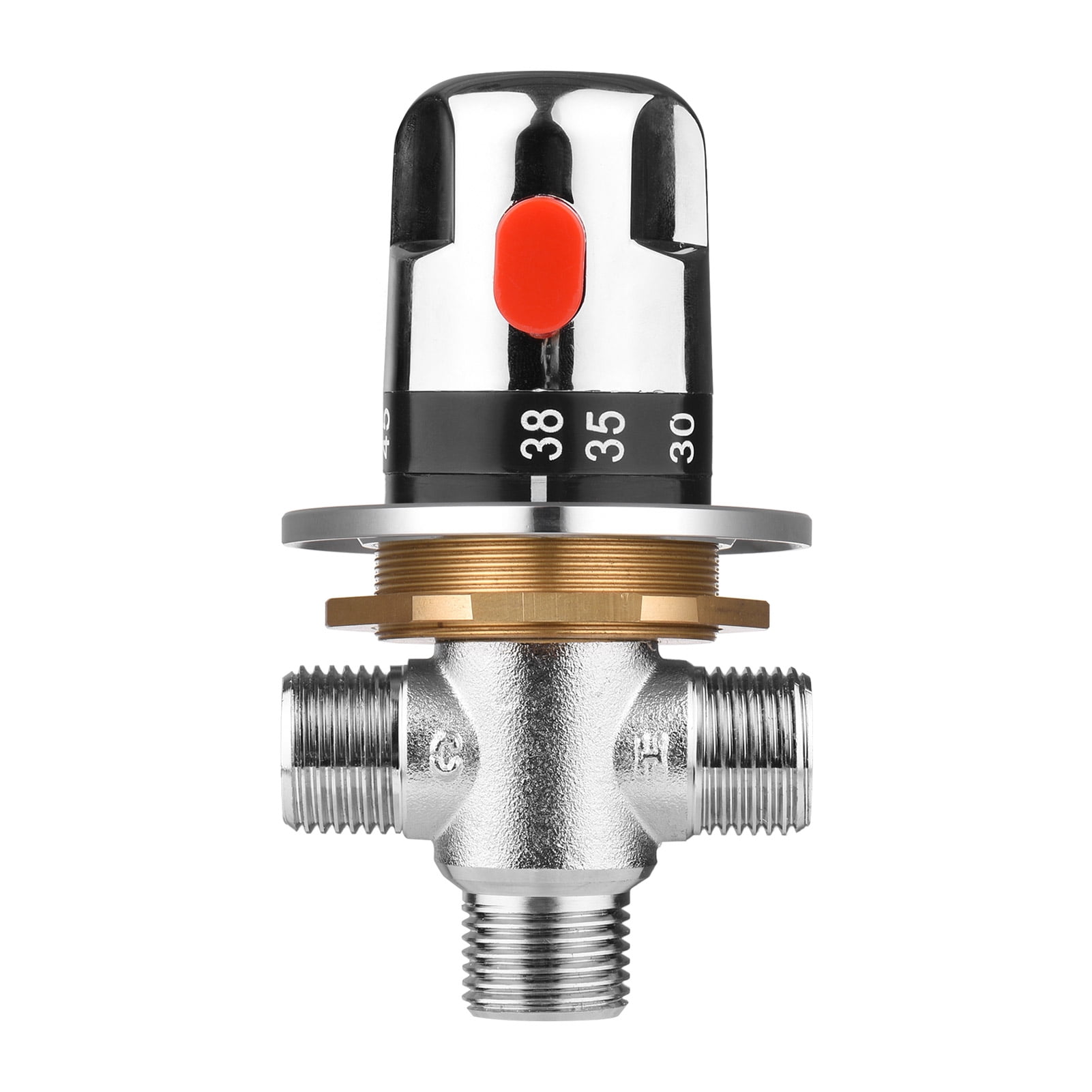 Thermostatic Valve,Temperature Valve Cold Water Copper Valve Diverter ...