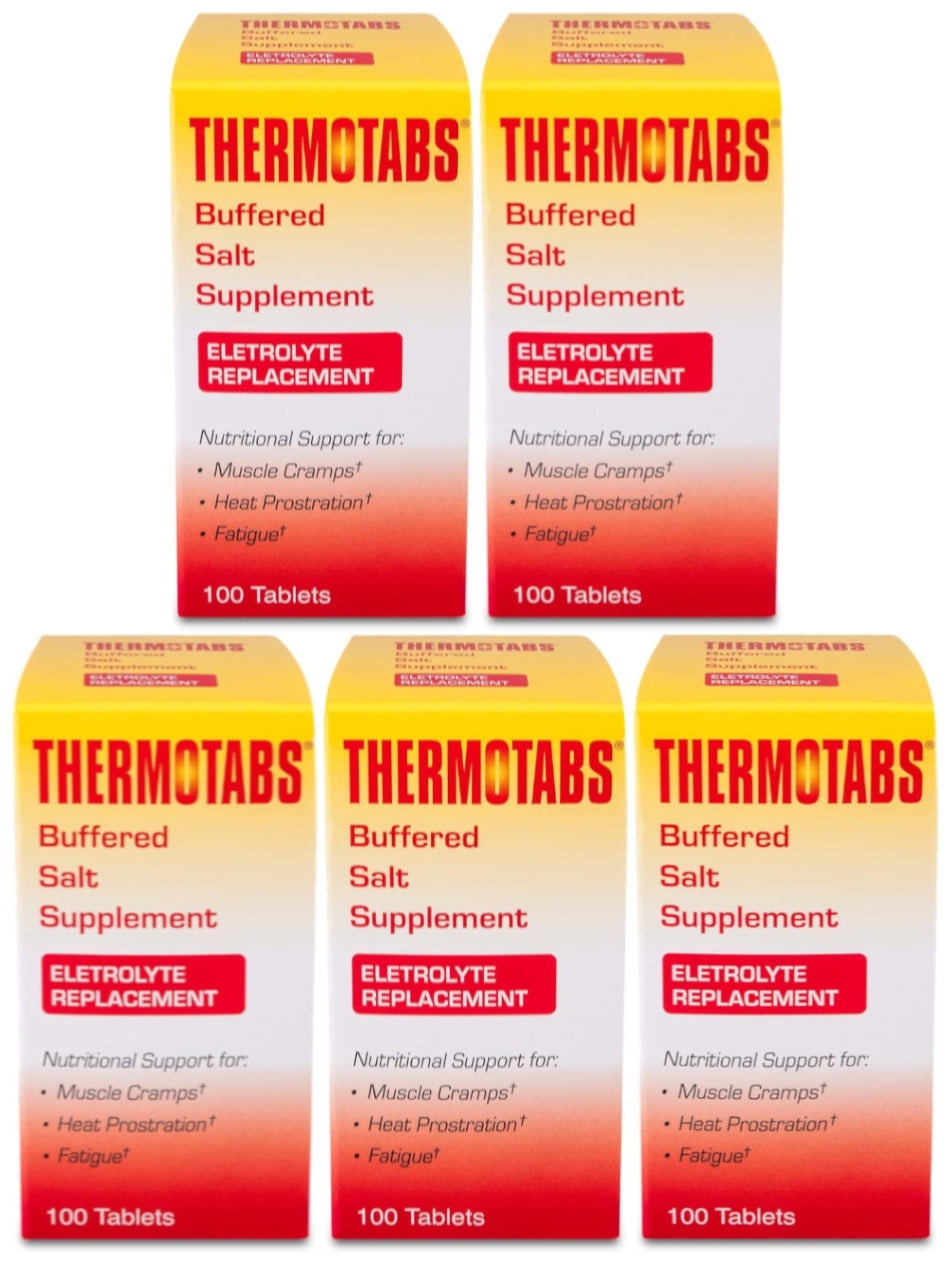 Thermotabs Buffered Salt Supplement, Electrolyte Replacement ...