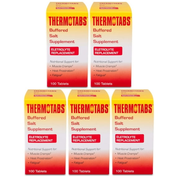 Thermotabs Buffered Salt Supplement, Electrolyte Replacement ...
