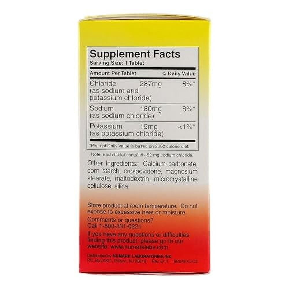 Thermotabs Salt Supplement, Buffered, 100 Tablets - Buy Packs and Save ...