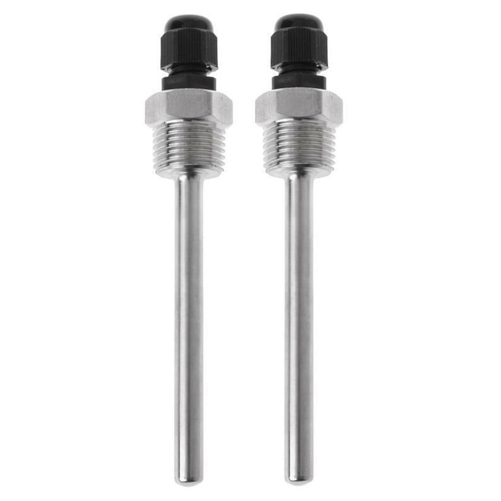 Thermowell Immersion Protection Tubes 2 Pieces G34 Inch Stainless Steel ...