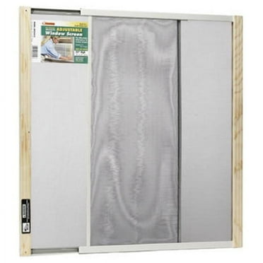 Frost King Adjustable Window Screen with Metal Rails and Sturdy Corners ...