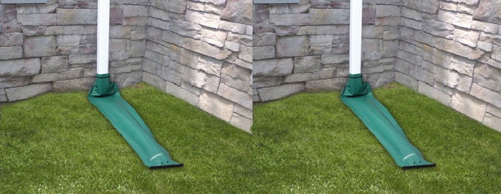 Thermwell DE46 46" Green Roll Out / Roll Up Automatic Downspout ...