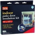 Thermwell Indoor Shrink Film Window Kit V76HDB - Easy Installation - 84 ...