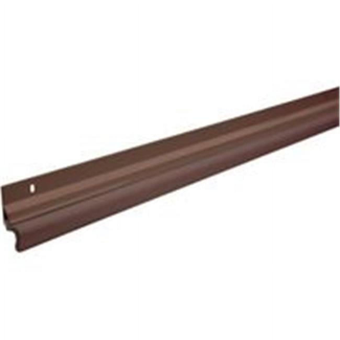 Thermwell Products 7 ft. Brown Aluminium Kerf Door Set - Walmart.com