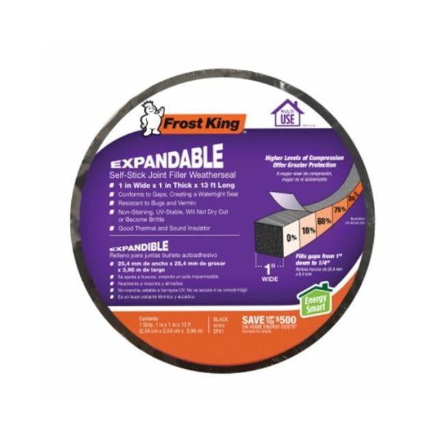Thermwell Products EF41W 1 in. x 13 ft. Expand Foam Tape, Neutral ...