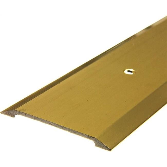 Thermwell Products Flat Saddle Threshold 36 x 1.75 in W Aluminum Gold - Walmart.com