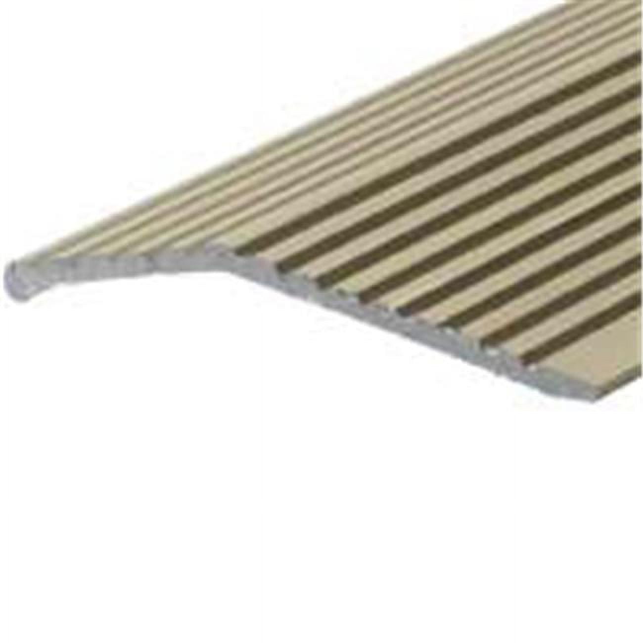 1-3/8 X 72 Fluted Aluminum Carpet Bars - Gold Finish - Walmart.com