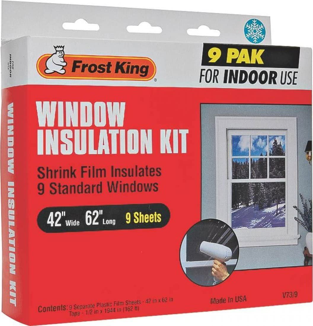 Thermwell Window Insulation Kit Shrink Film Indoor - Easy Installation ...