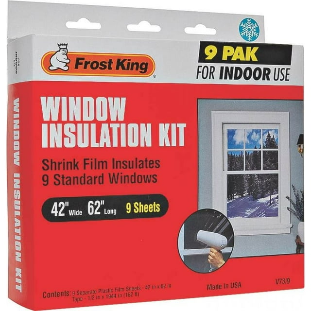Thermwell Products Window Kit Indoor 42"x62" 162 Sqft V73/9H - Walmart.com