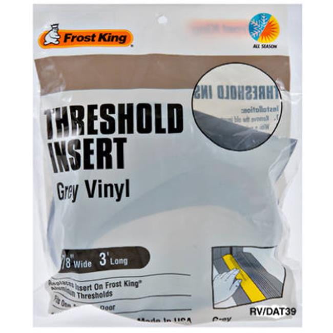 Thermwell RV-DAT39 36in Aluminum Door Seal with Replacement Vinyl ...