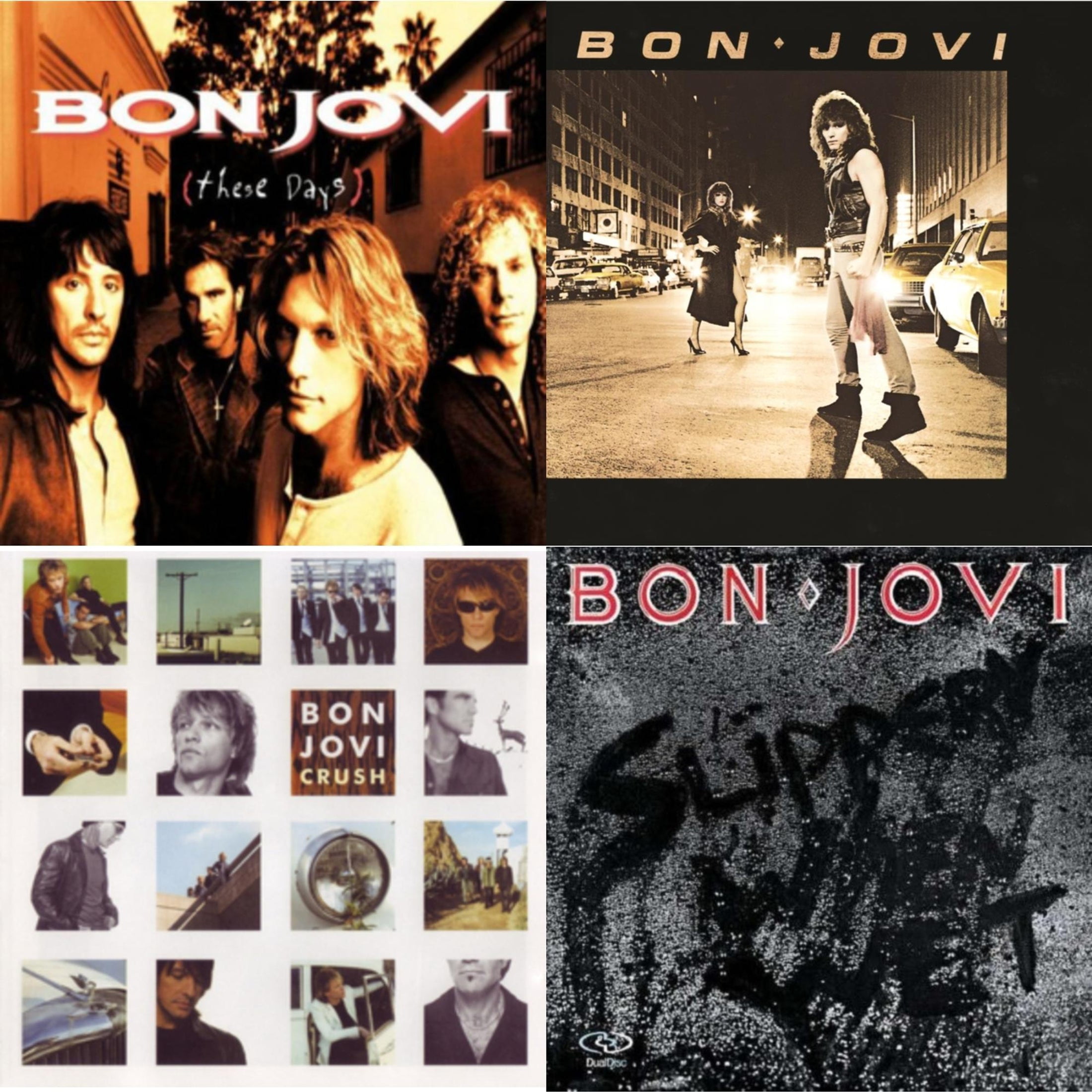 These Days (180G) & Bon Jovi (180G) & Crush (180G) & Slippery When Wet ...