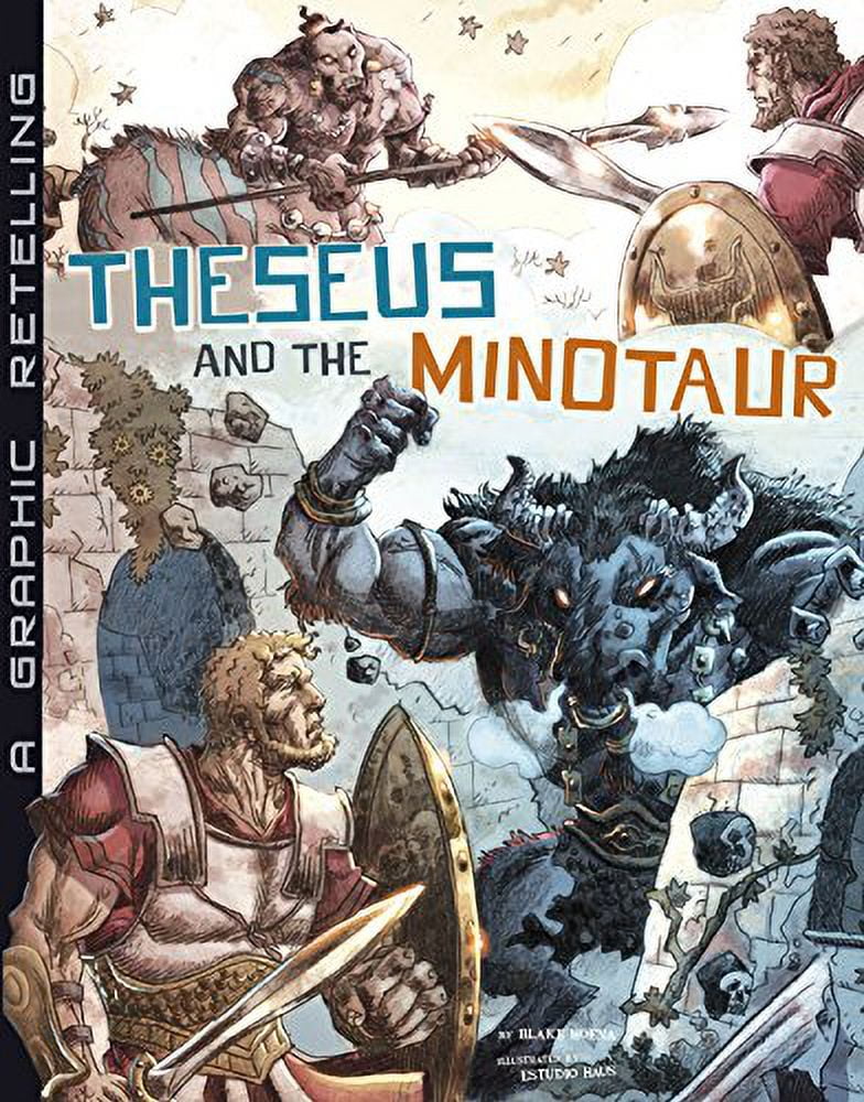 Pre-Owned Theseus and the Minotaur: A Graphic Retelling (Ancient Myths ...