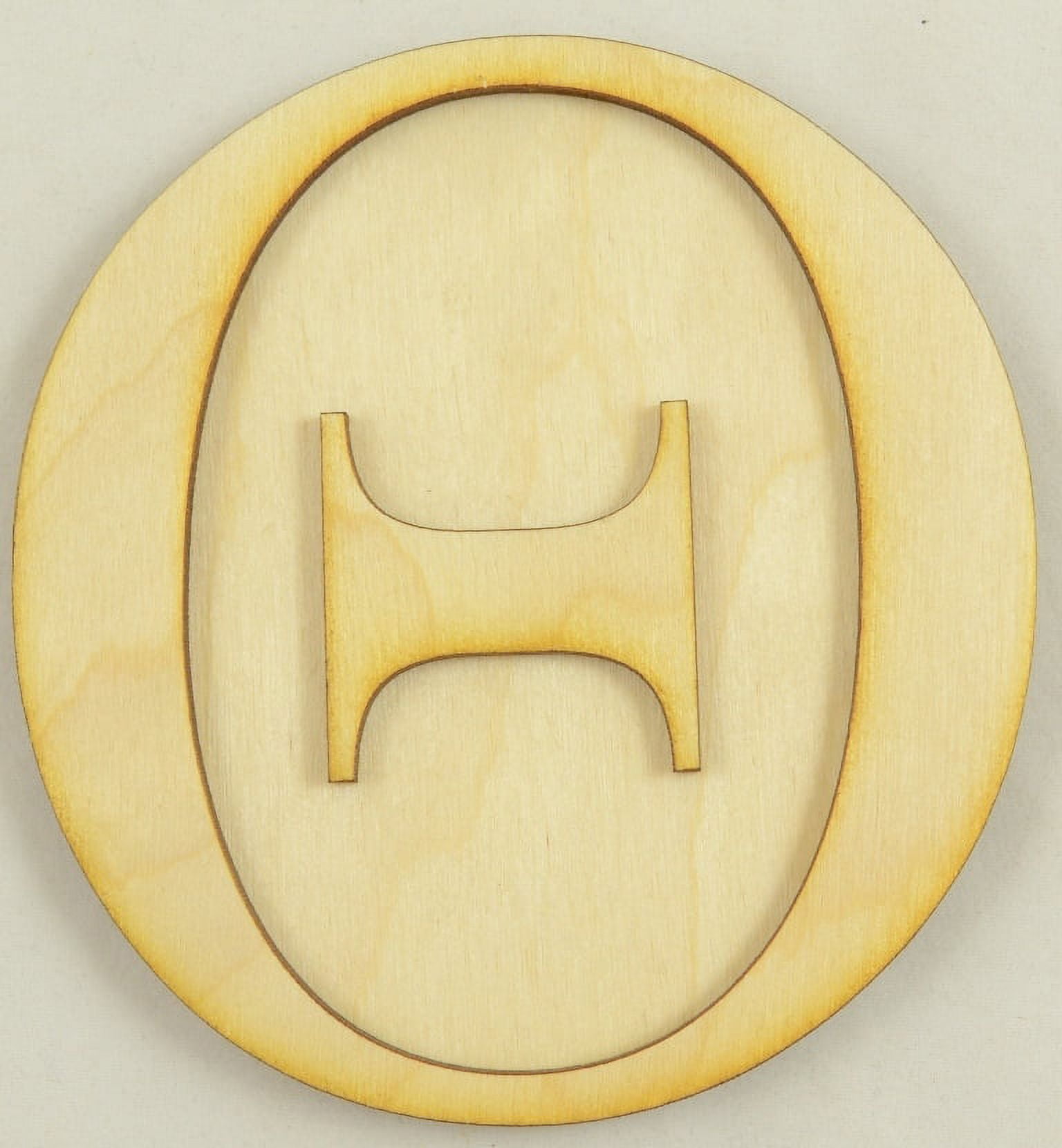 Theta Greek Letter Size:4 Inch Thickness:1/4" Baltic Birch - Walmart.com